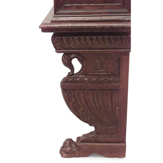Italian Renaissance Style Walnut Cabinet | Chairish