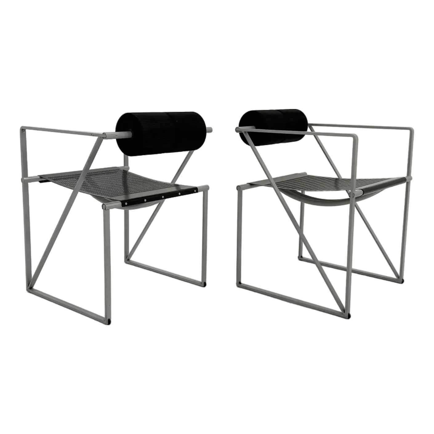 Set of Seconda Armchairs by Mario Botta for Alias, 1980s | Chairish