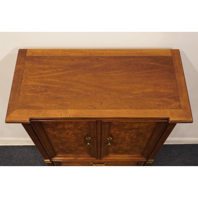 White of Mebane Corinthian Collection Grecian European Burled Walnut 40 ...