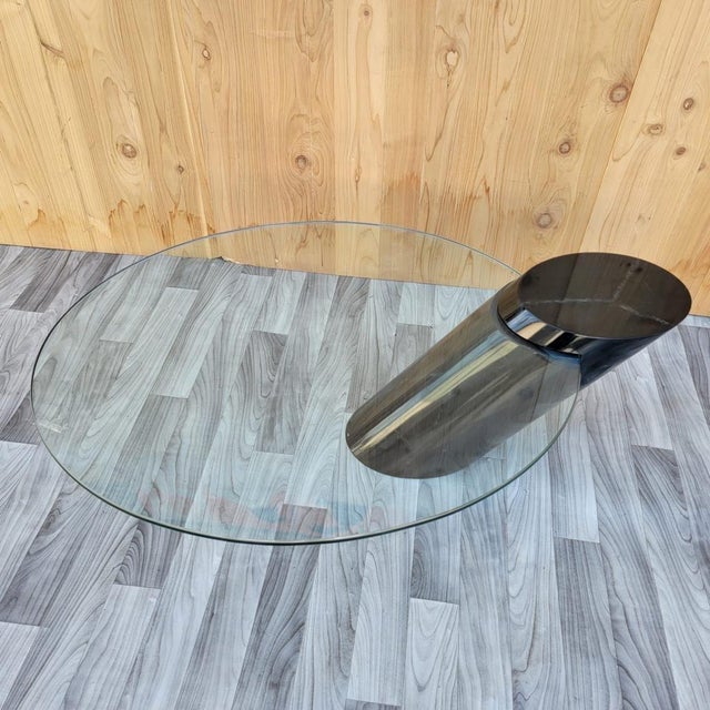 Vintage Modern Wade Beam for Brueton Style Black Cantilevered "Zephyr ...