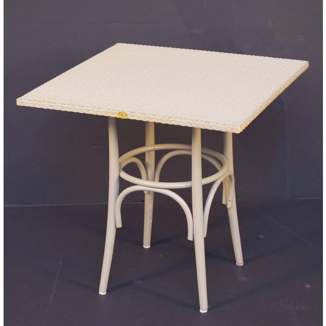Lloyd Loom Table and Chairs Set From England (Six Chairs, Two Tables ...