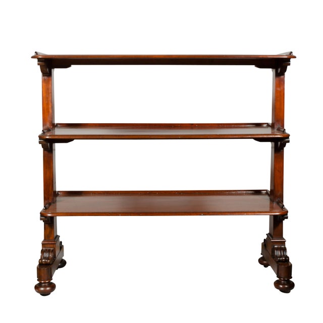 Regency Mahogany Trolley | Chairish