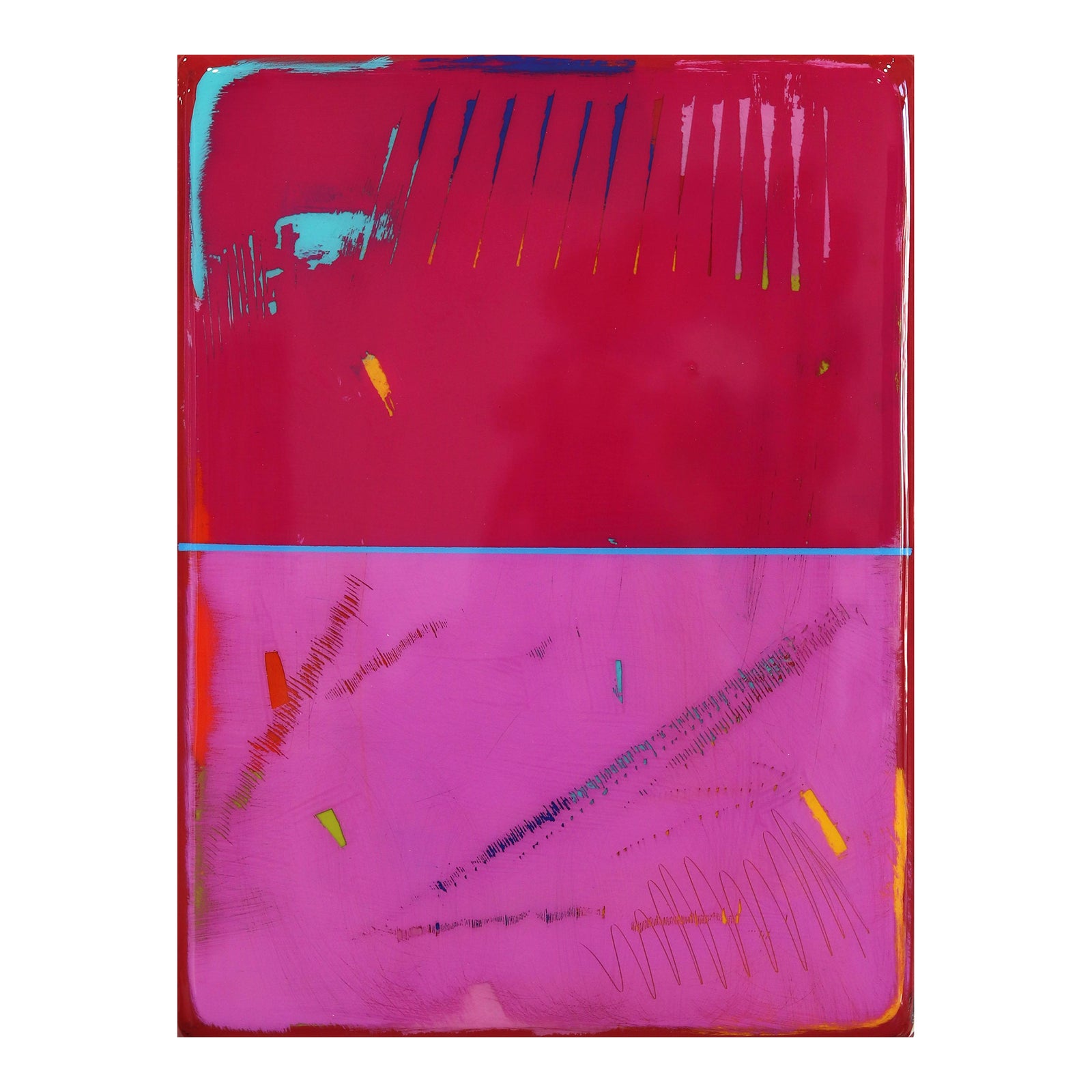 The Window 276 - Modern Minimalist Two Tone Resin Original Artwork by ...