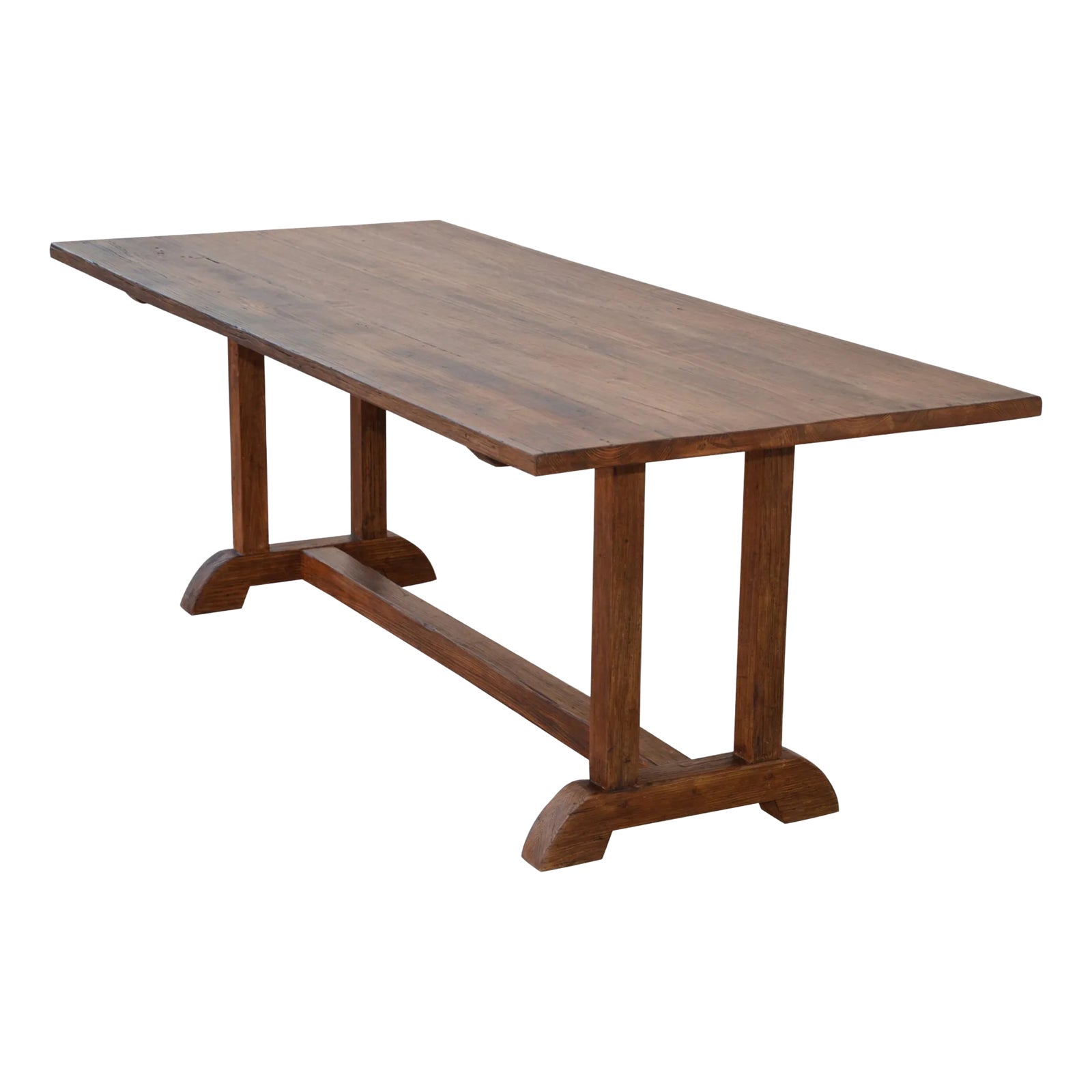 Anna Dining Table in Vintage Heart Pine, Built to Order by Petersen ...