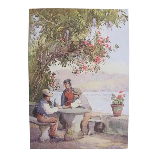 1905 Original Italian Print - Italian Travel Colour Plate - a ...