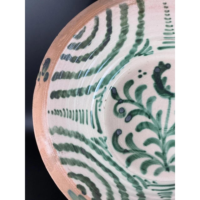 Large Fajalauza Ceramic Bowl, Lebrillo, Spain | Chairish