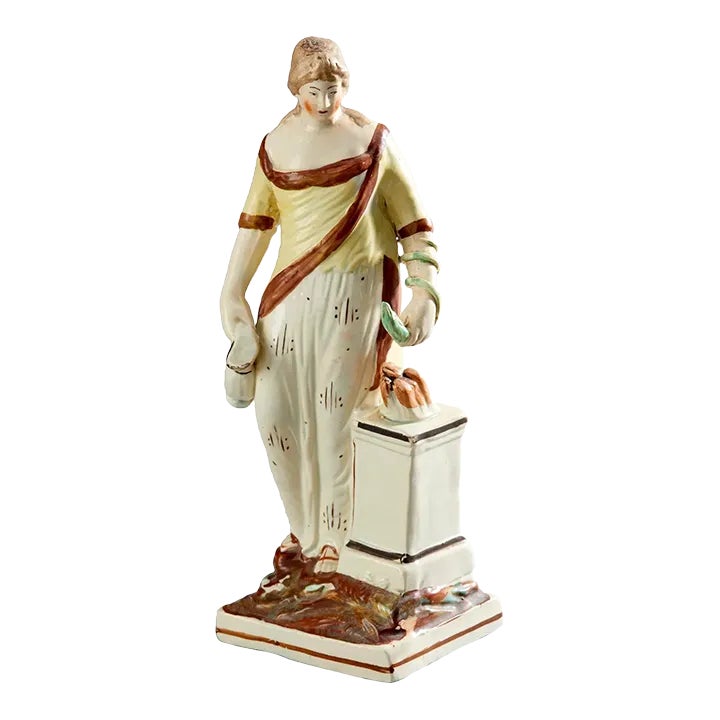 Antique Early 19th Century Georgian Staffordshire Pearlware Figure of ...