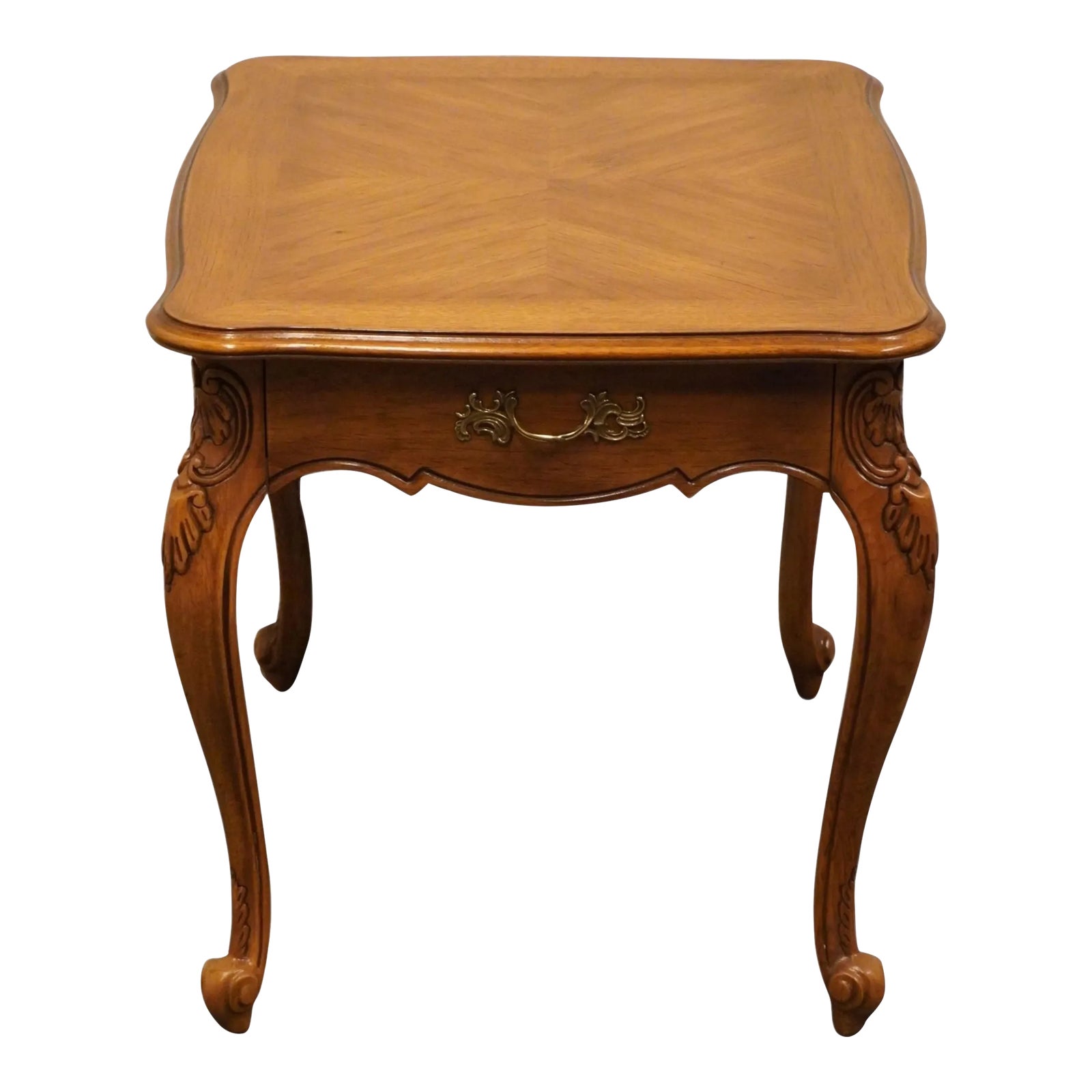 Drexel Heritage Country French Provincial Banded Bookmatched 23x28 ...