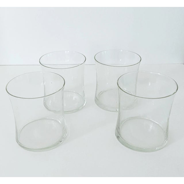 Vintage 1960s Mid-Century Modern Concave Cocktail Glasses - Set of 4 ...