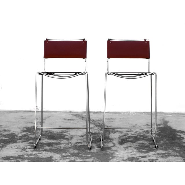 1970s Alias Italy Production Counter Stools by Belotti Giandomenico ...