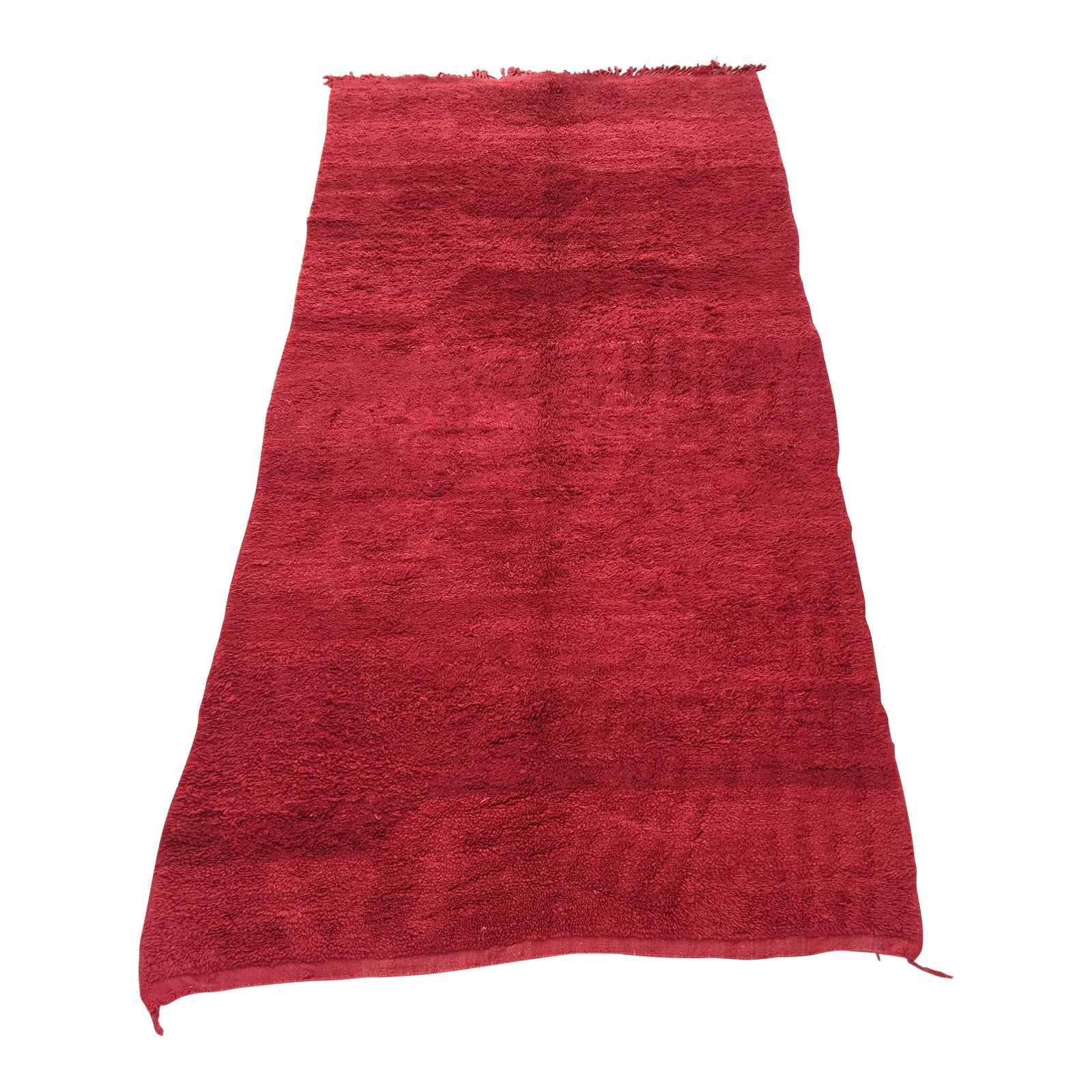 Vintage Red Tribal Moroccan Rug | Chairish