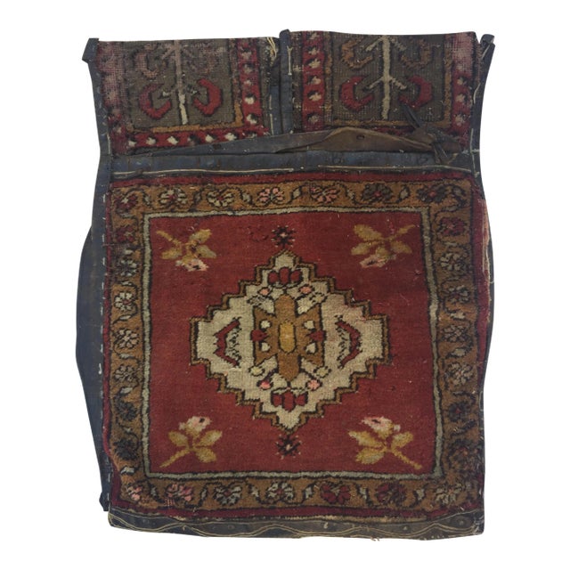 Turkish Wool Saddlebag | Chairish