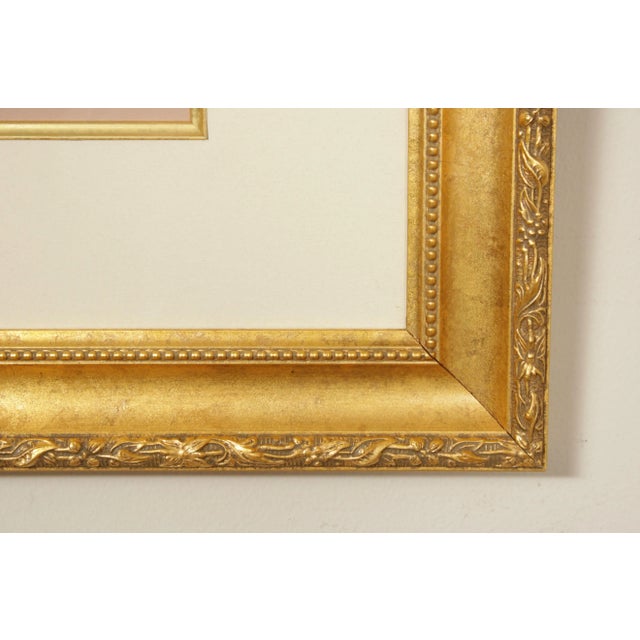 Mid 20th Century "In the Cafe" Serigraph Print by Zule Moskowitz | Chairish