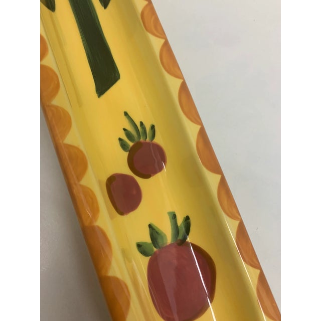 2004 Debbie Segura Tapas Serving Trays - a Pair | Chairish