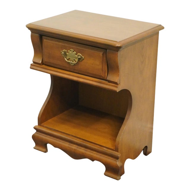 Salem Square Solid Hard Rock Maple Colonial Early American 20" Open ...