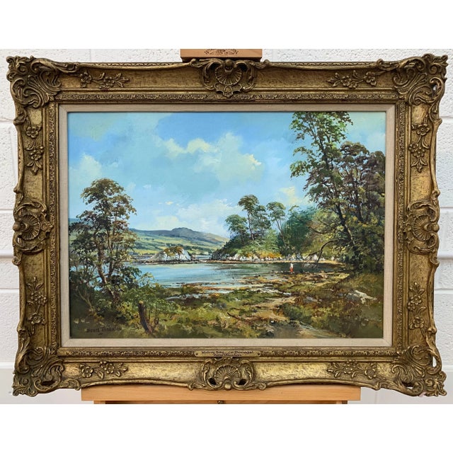 Denis Thornton, Original Post-War Oil Painting of Mulroy Bay Donegal ...