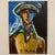 Contemporary Fauvist Figurative Painting on Paper by Phil Saxon | Chairish