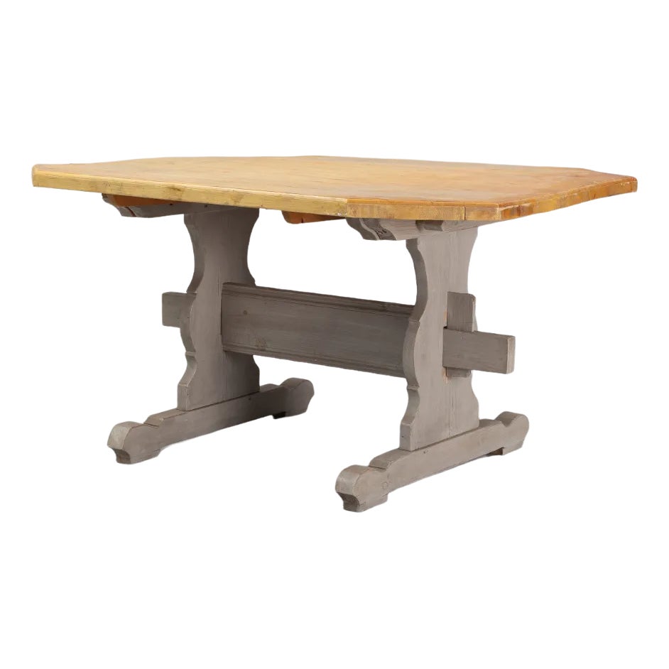 Vintage Swedish Kitchen Table | Chairish