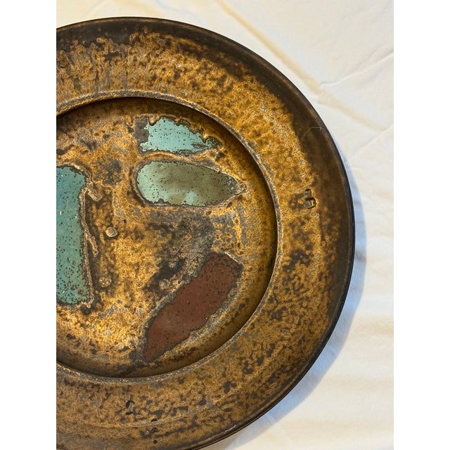 Mid 20th Century Monumental Patrick Horsely Pottery Bowl/Wall Hanging ...