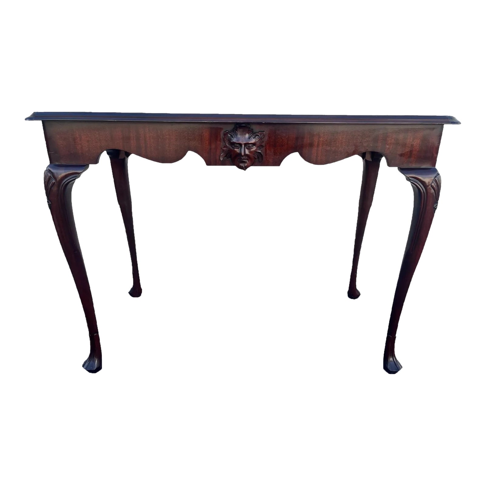 1980s Kindle Grand Rapids Irish Georgian Console/ Hall/ Tea Table ...