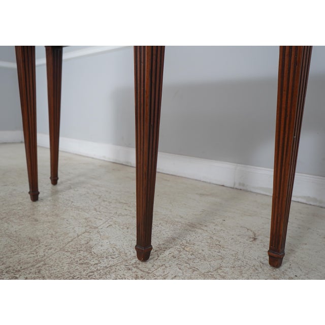 Italian Adams Design Distressed Finish Console Table | Chairish