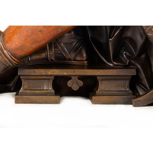 French Antique Bronze Sculpture of “Orpheus” by Albert Carrier-Belleuse ...