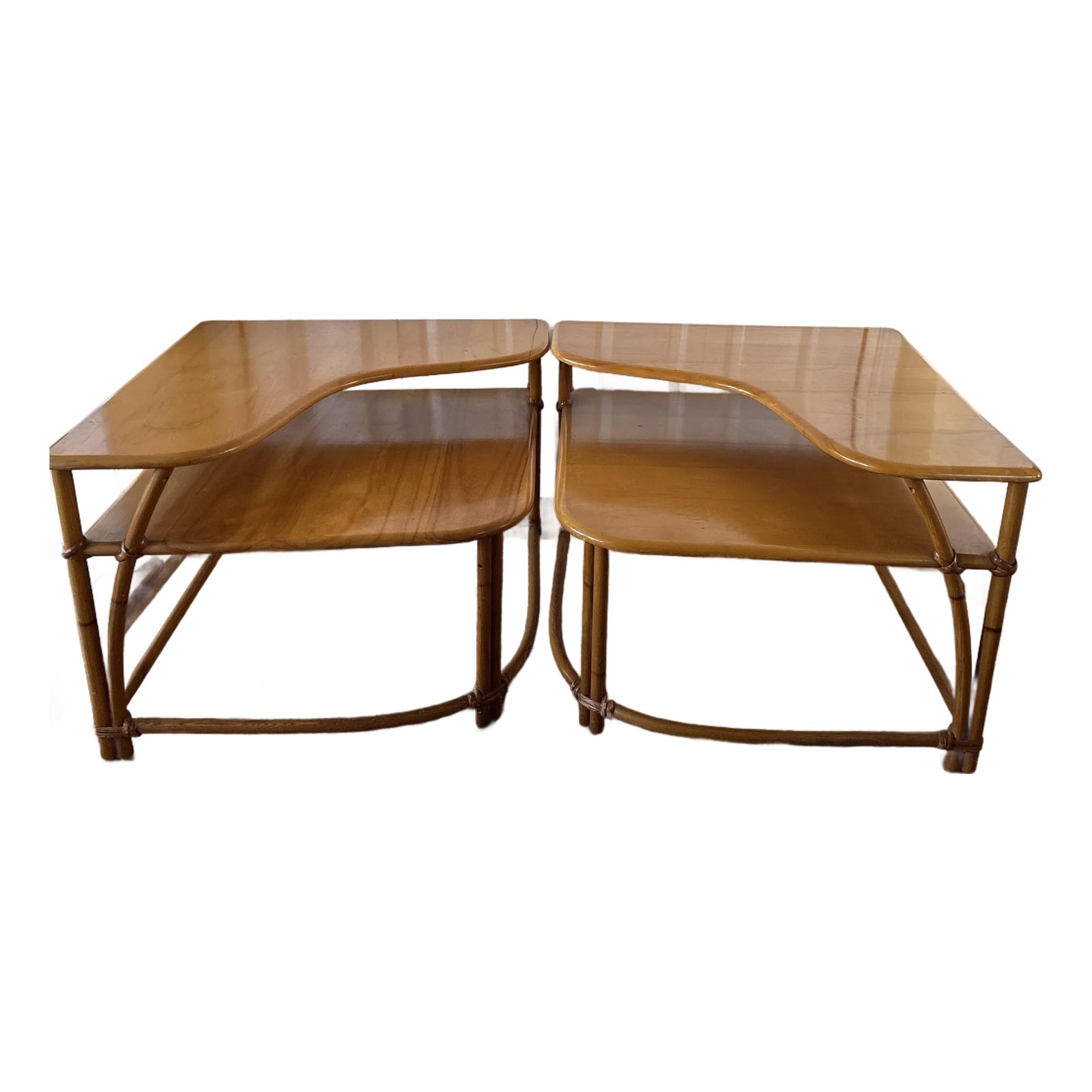 Heywood Wakefield Corner Table
