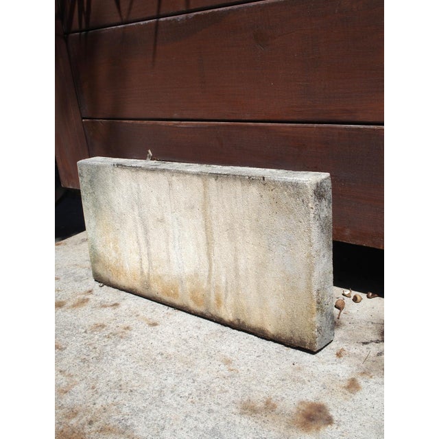 Small Carved Limestone Bas Relief Plaque From Italy | Chairish