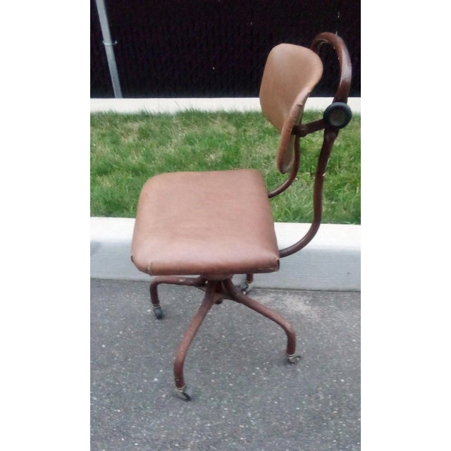 Mid-Century Vintage Steelcase Typewriter's Task Chair | Chairish