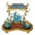 French Chinoiserie Turquoise-Blue Porcelain Encrier Table Lamp | Chairish