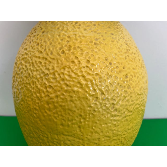 1970s Oversize Lemon Lamp by Hanson & Shade | Chairish
