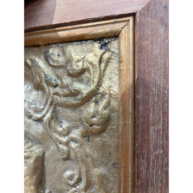 Vintage Framed Angkor Wat Thai Cambodian Temple Paper Mache Art | Chairish