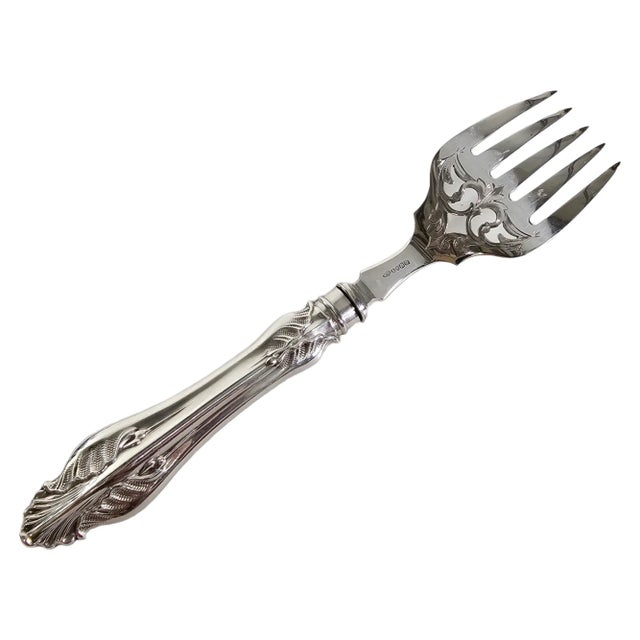 William Hutton & Sons English Victorian Silver Plated Cutlery Set ...
