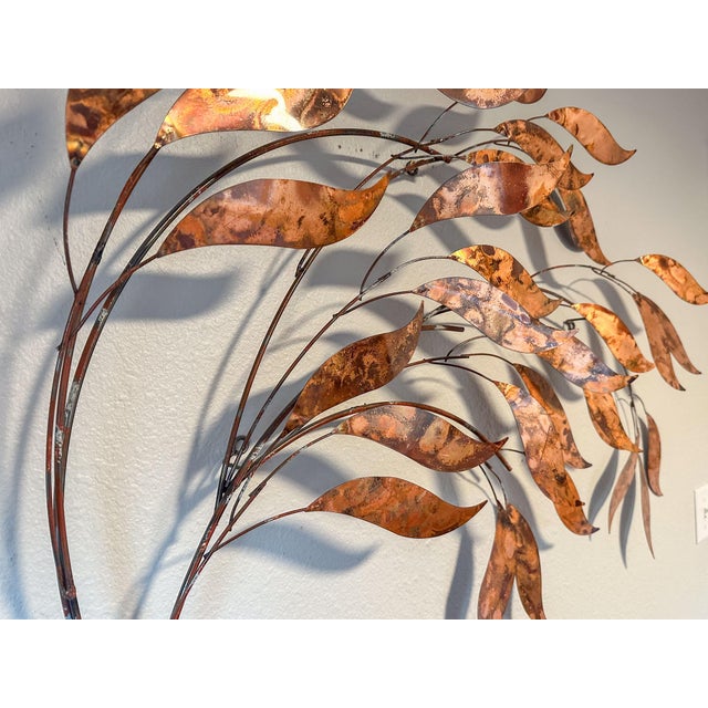 Vintage Mid-Century Modern Curtis Jere C.Jere Metal Wall Sculpture ...