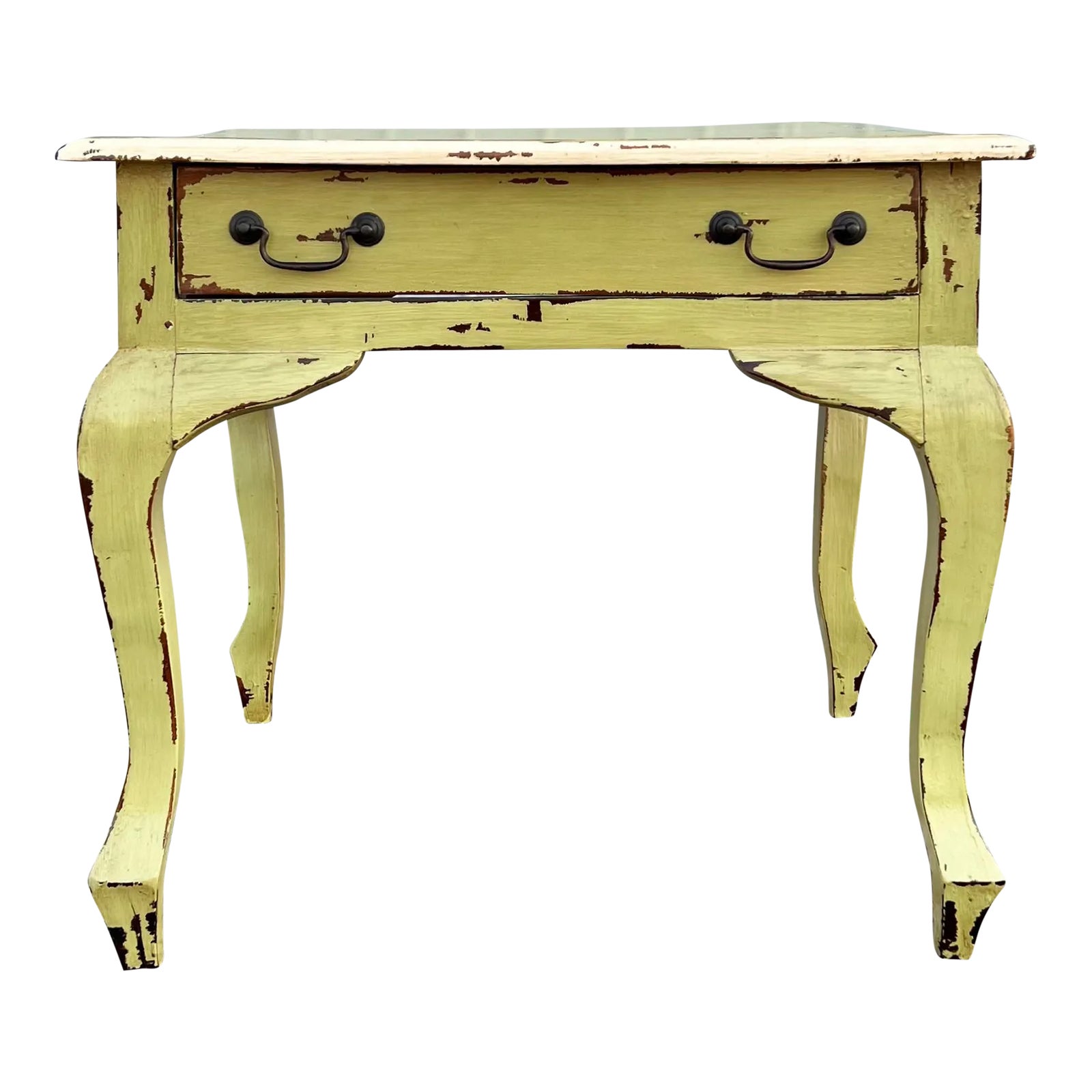 Shabby Chic French Farmhouse Accent Table | Chairish