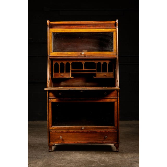 Early 20th Century Barrister-Style Secretary | Chairish