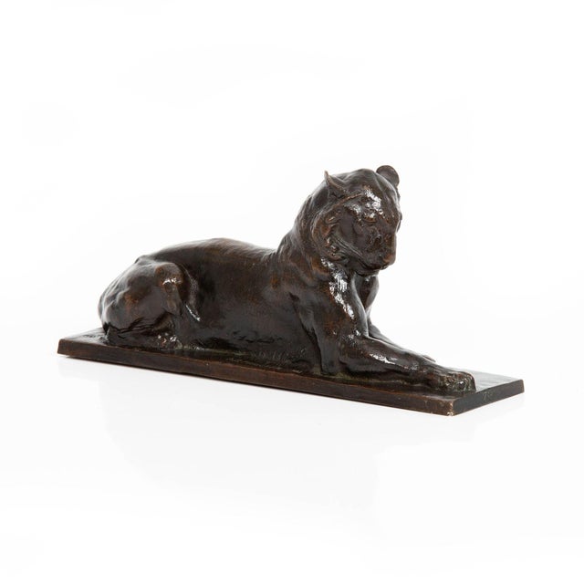 Rare American Sculpture of “Princeton Tiger” by Alexander Phimister ...