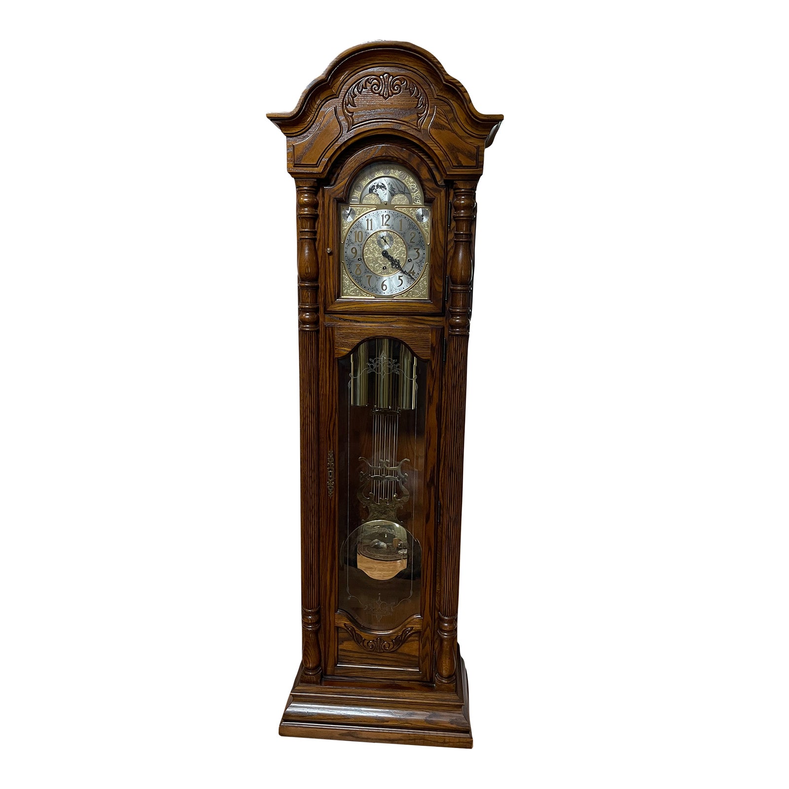 1980s Sligh Trend 951 Grandfather Clock | Chairish