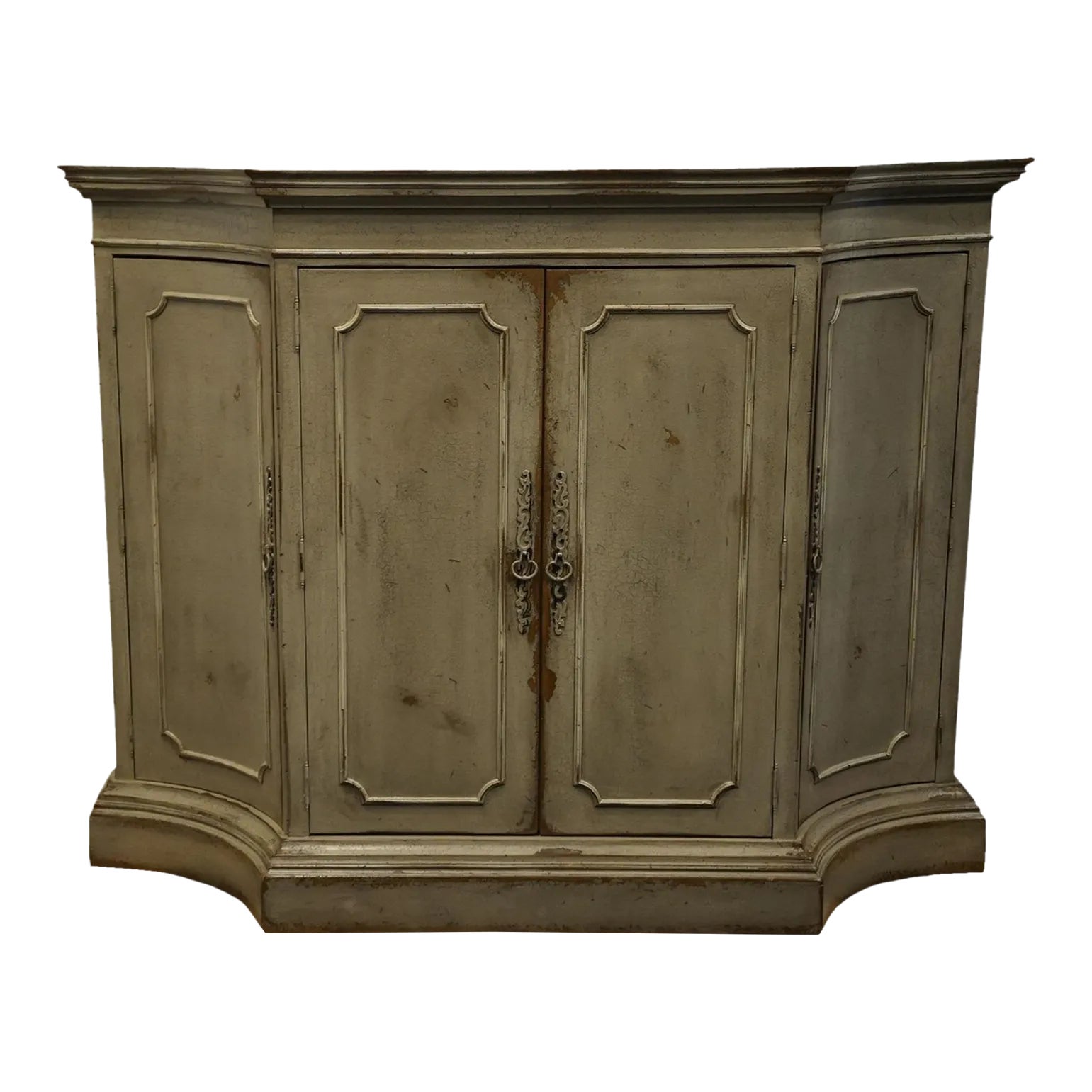 Habersham Furniture Shabby Chic Antiqued Rustic Farmhouse 67" Console ...