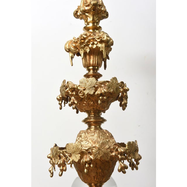Henry Hooper Gilt Bronze Rococo Revival Chandelier | Chairish