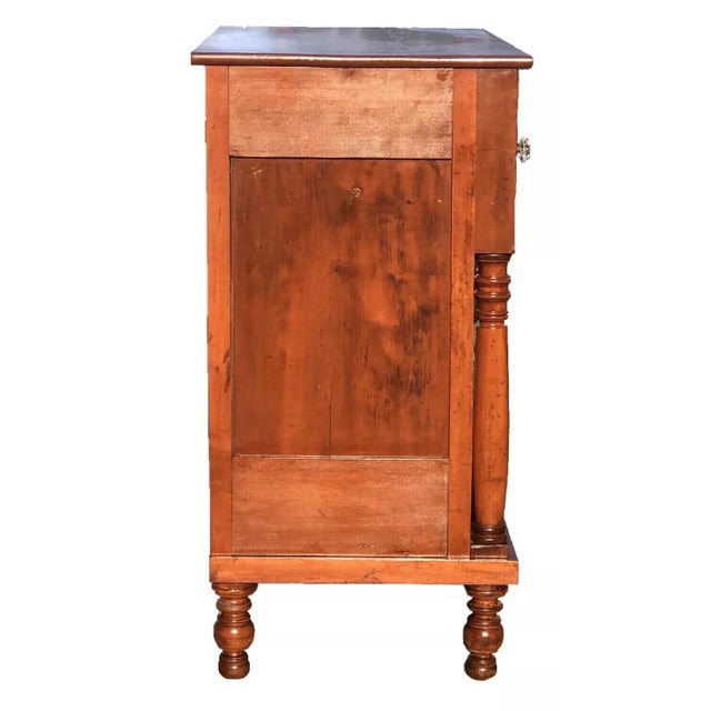 Early 19th Century Antique Sheraton New England Cherry & Birds Eye ...