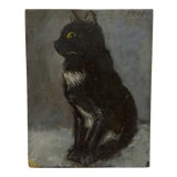 Antoinette Letterman "The Resting Cat (Cashmere)" Giclee Painting ...