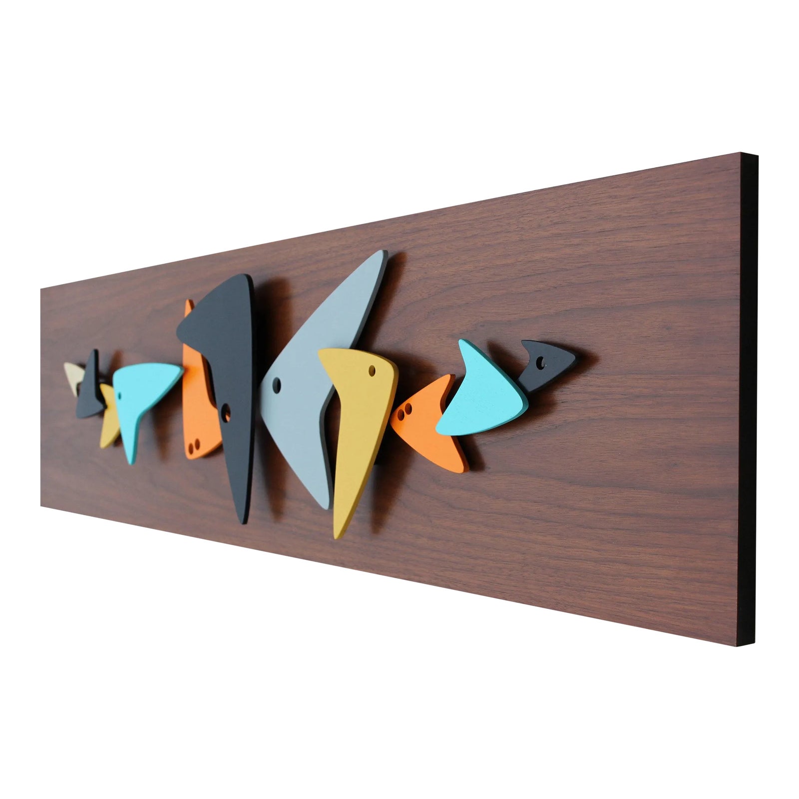 Mid Century Modern Art Boomerang Abstract Wall Sculpture | Chairish