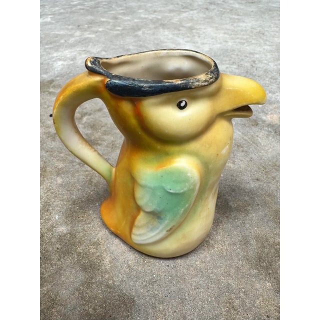 Vintage 1930's Art Deco Parrot Creamer Pitcher Made in Czechoslovakia ...
