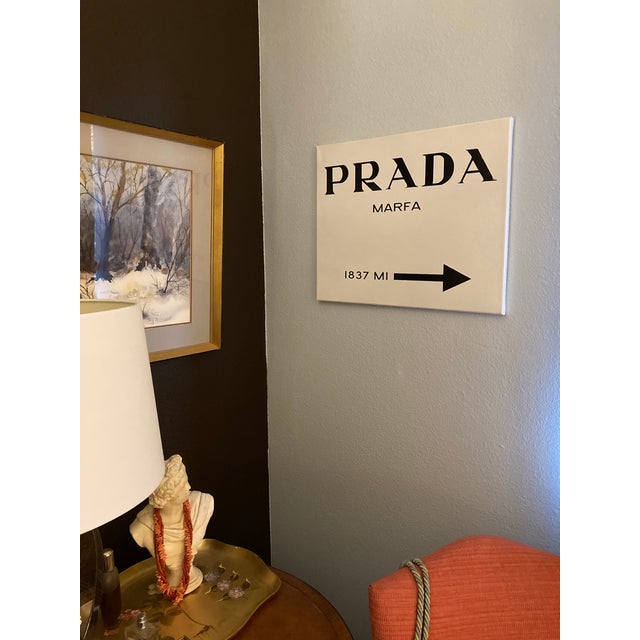 Prada Marfa Sign Painting | Chairish