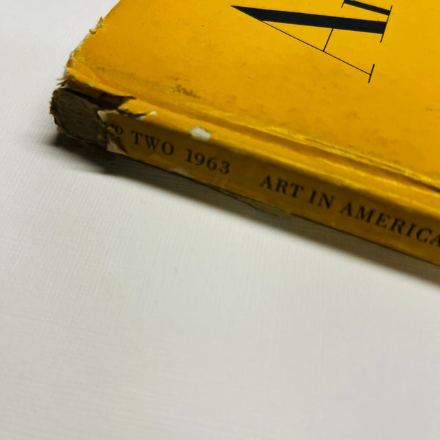 1963 Art in America Book | Chairish