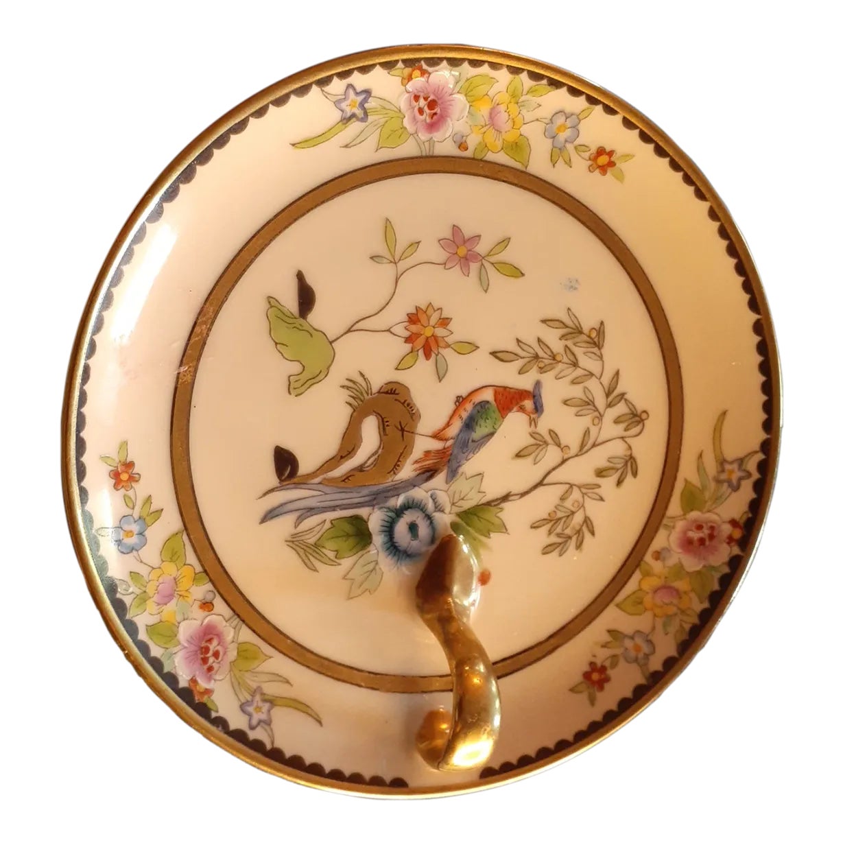 1950s Vintage Noritake Nappy Trinket Holder | Chairish