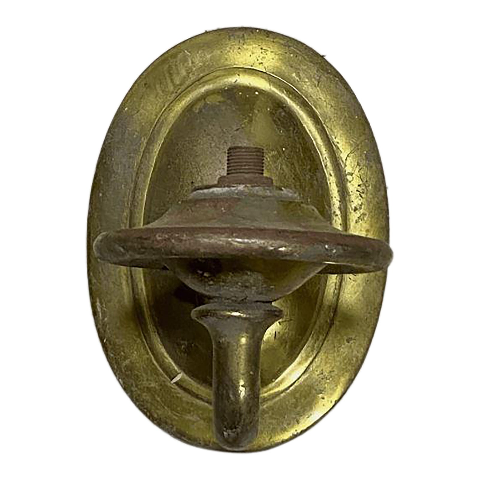 Antique Victorian Sconce Plate Base Part Single Arm | Chairish