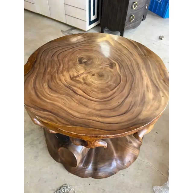 Large Truffle Trunk Side Table or Pedestal | Chairish