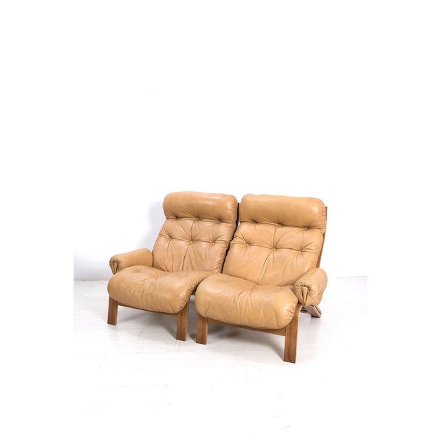 Leather Seating Elements from Rybo, Set of 4 | Chairish